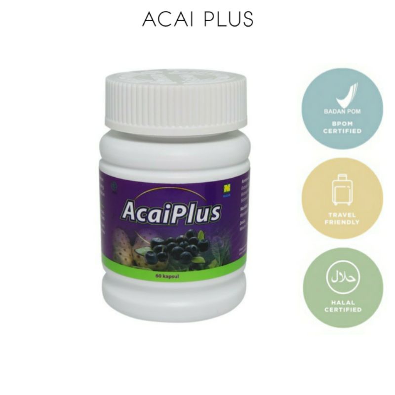 Jual PELANGSING NATURAL ACAI PLUS ORIGINAL | Shopee Indonesia