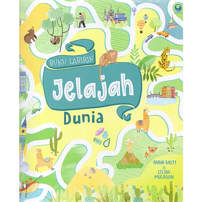 Jual Buku Anak Buku Labirin Jelajah Dunia - ANNA BRETT & EILIDH MULDOON ...