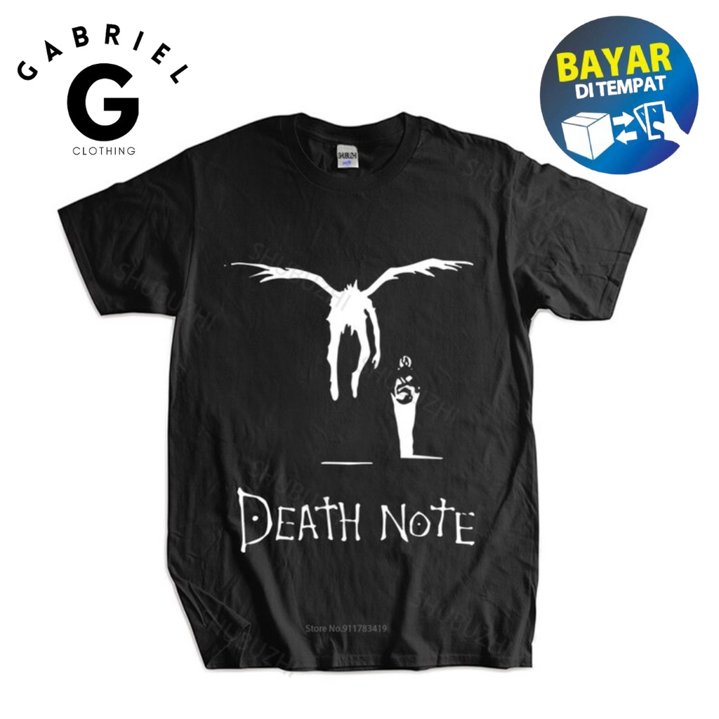 Jual Kaos Pria Distro Kira Ryuk Yagami Light Shinigami Japanese Anime ... Jual Kaos Pria Distro Kira Ryuk Yagami Light Shinigami Japanese Anime ...