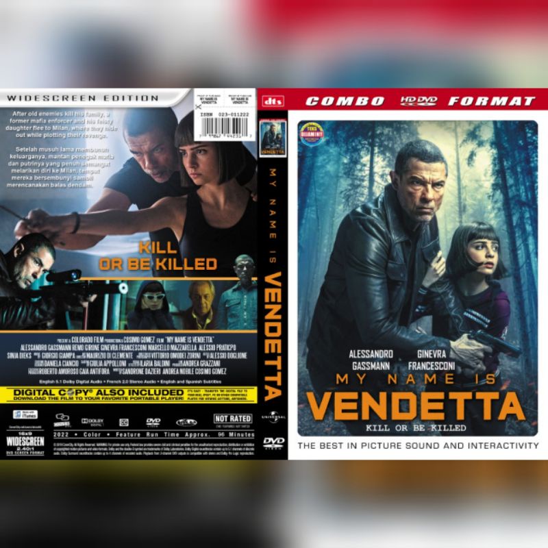 Jual Kaset Film MY NAME IS VENDETTA [ 2022 ] | Shopee Indonesia