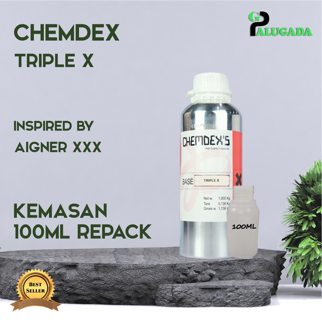 Jual Bibit Parfum Murni TRIPLE X | AIGN3R XXX CHEMDEX'S 100ML REPACK ...