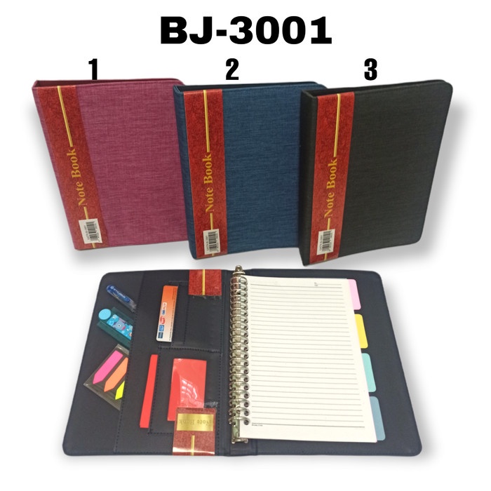 Jual Pad Sos Binder Note Lux Gasta Bj-3001 / Buku Ring / Bindernote ...