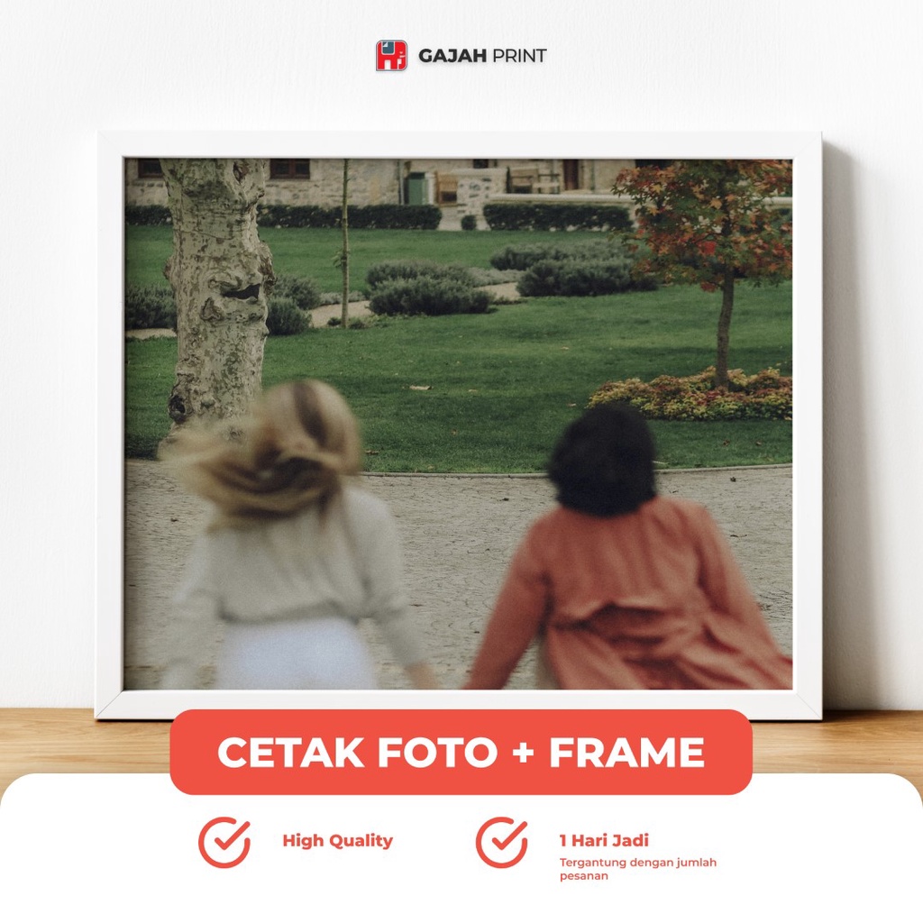 Jual Cetak Foto Frame blok / Cetak Photo frame / Hiasan Dinding Frame ...