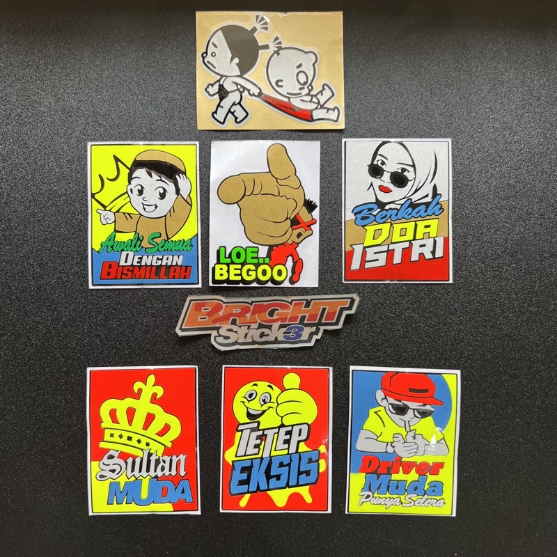 Jual STICKER stiker DRIVER MUDA BERKAH DOA ISTRI SULTAN MUDA Cutting ...