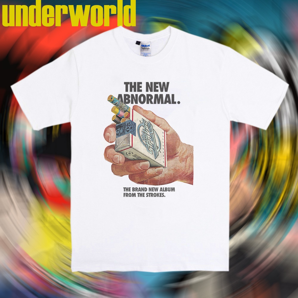 Jual Kaos Tshirt Vintage The Strokes New Abnormal Tshirt Merchandise By ...