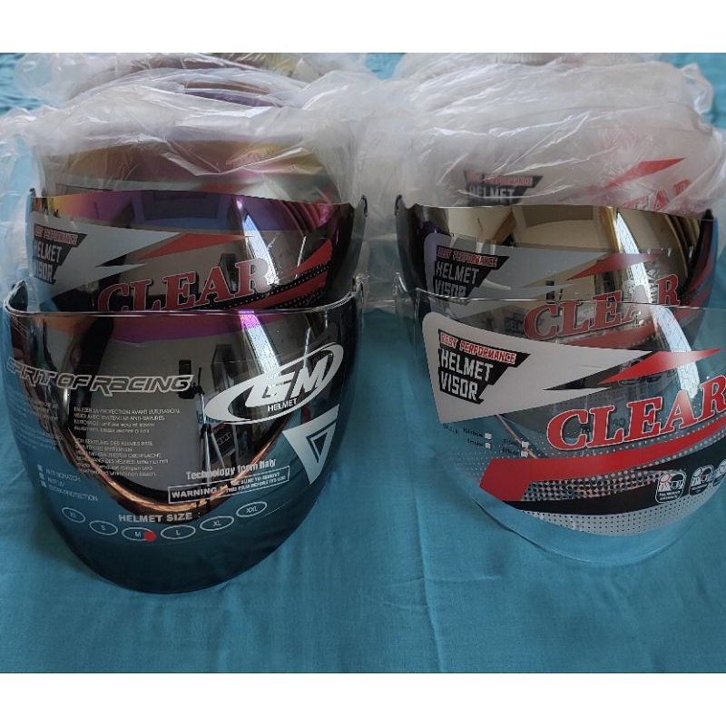 Jual KACA MERK CLEAR GM EVOLUTION FIGTHER MAZ ICON MAZ DLL | Shopee ...