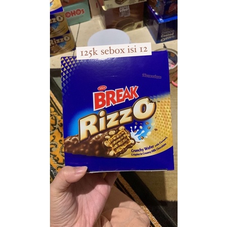Jual Tiffany break RizzO Snack mesir | Shopee Indonesia