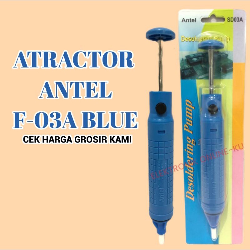 Jual TOOLS ATRACTOR ANTEL F-03A BLUE MUTU BAGUS | Shopee Indonesia