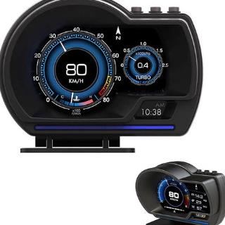 Jual Hud P6 Display Car Windshield Speedometer Projector System Obd2 ...