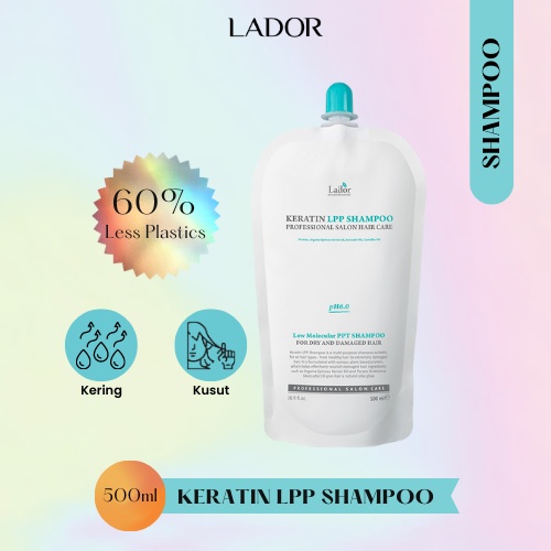 Jual Lador Keratin LPP Shampoo 500mL Pouch | Shopee Indonesia