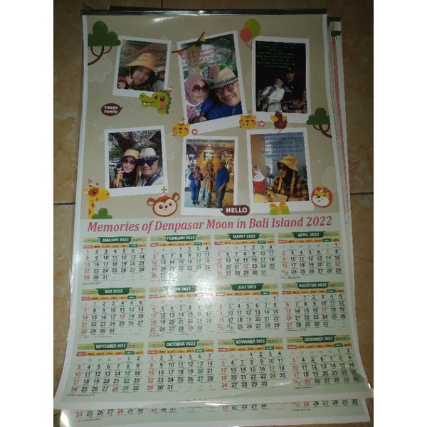 Jual Kalender Dinding 1-6 lembar | Shopee Indonesia