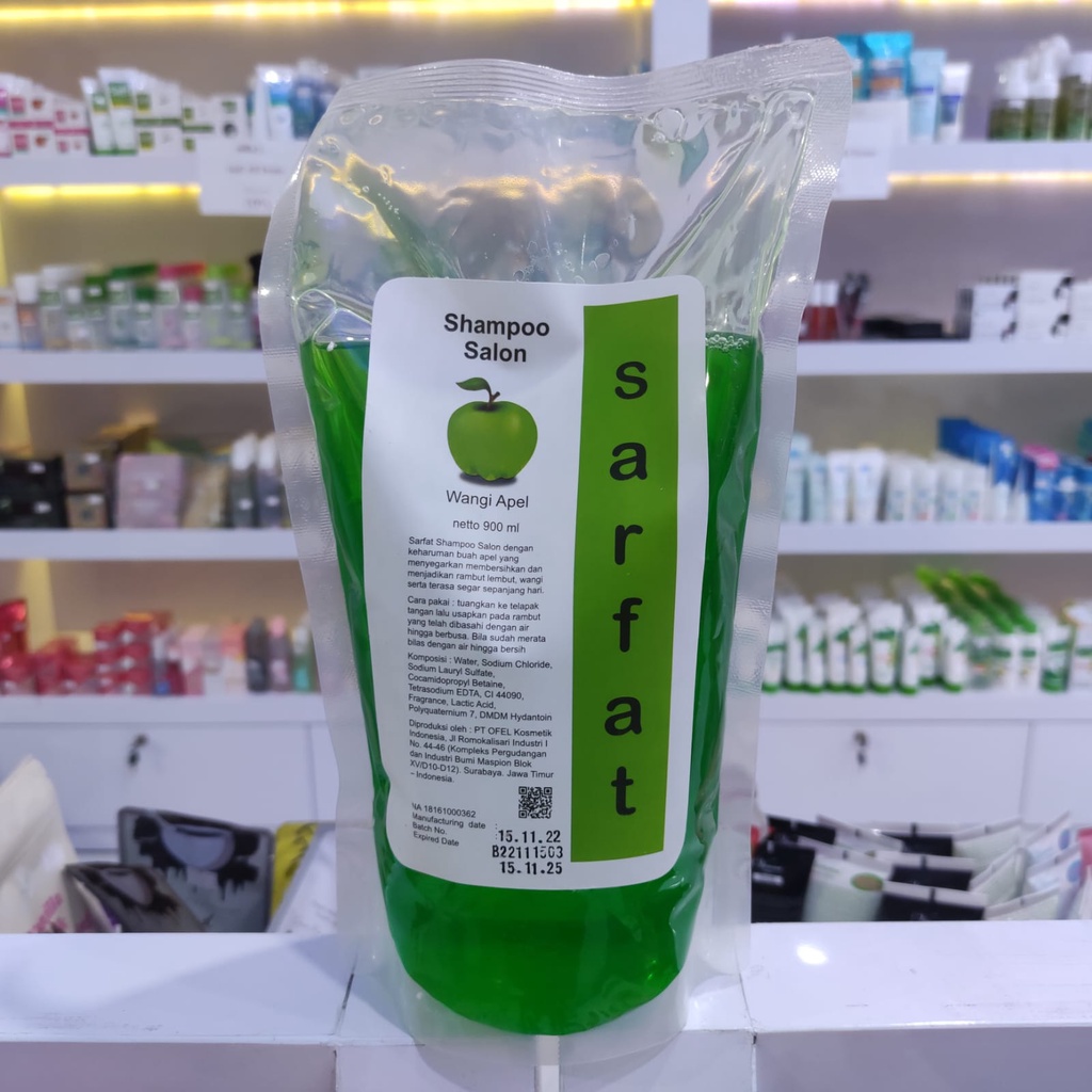 Jual Sarfat Shampoo Salon 900ml | Shopee Indonesia