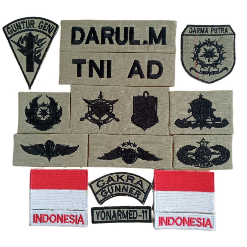 Jual papan nama atribut pdl raider kostrad tni ad | Shopee Indonesia