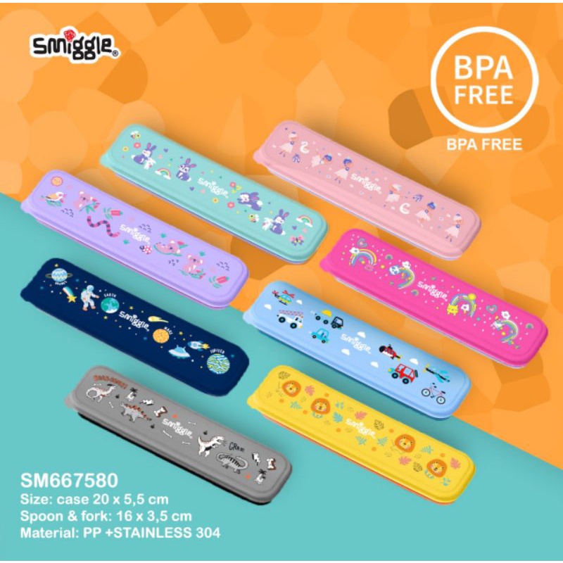 Jual SMIGGLE SENDOK GARPU SET | Shopee Indonesia