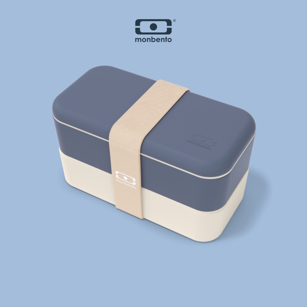Jual Monbento® Lunch Box Original - Blue Natural | Shopee Indonesia