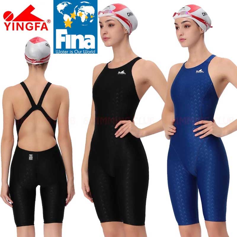 Jual Yingfa 925 FINA Wanita Pakaian Celana Renang Sharkskin One Piece Baju Renang Kompetisi ...