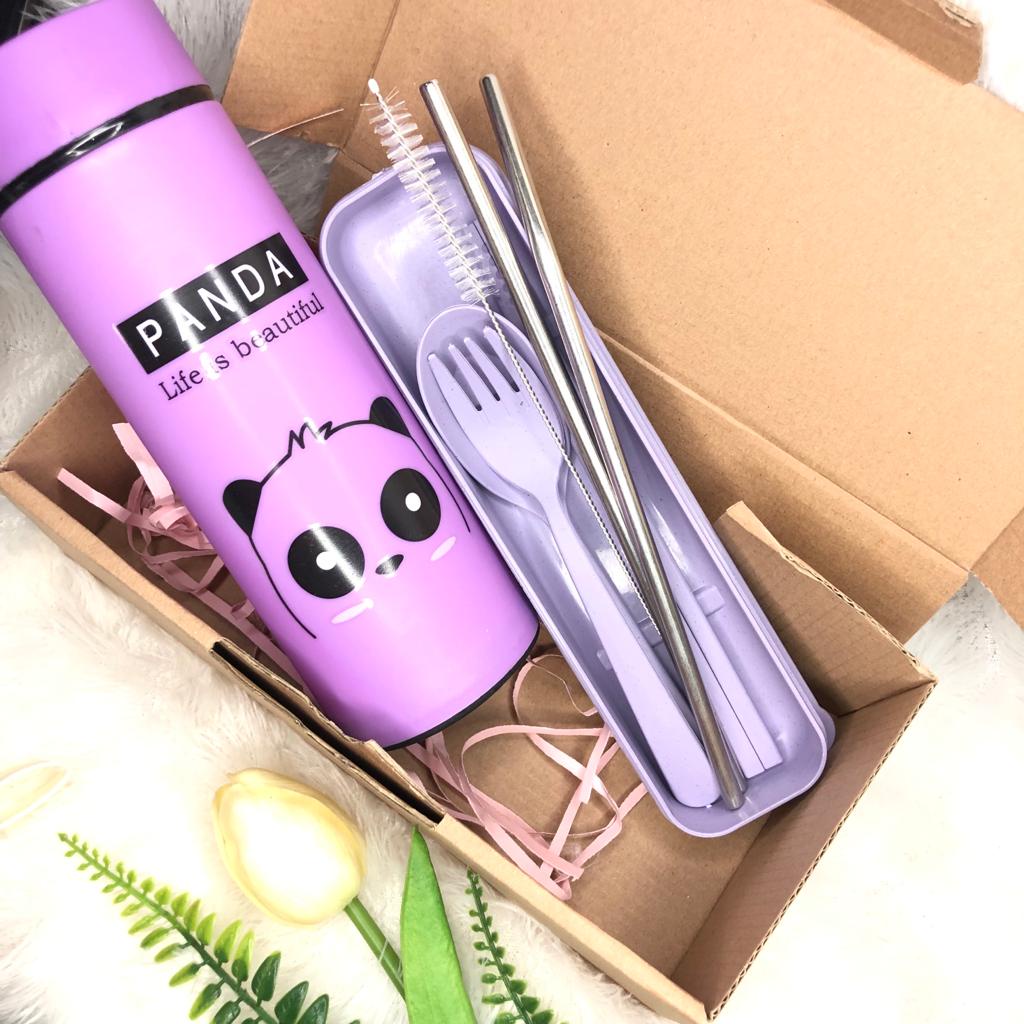 Jual Hampers kado hampers Straw botol sendok animal snack souvenir ...