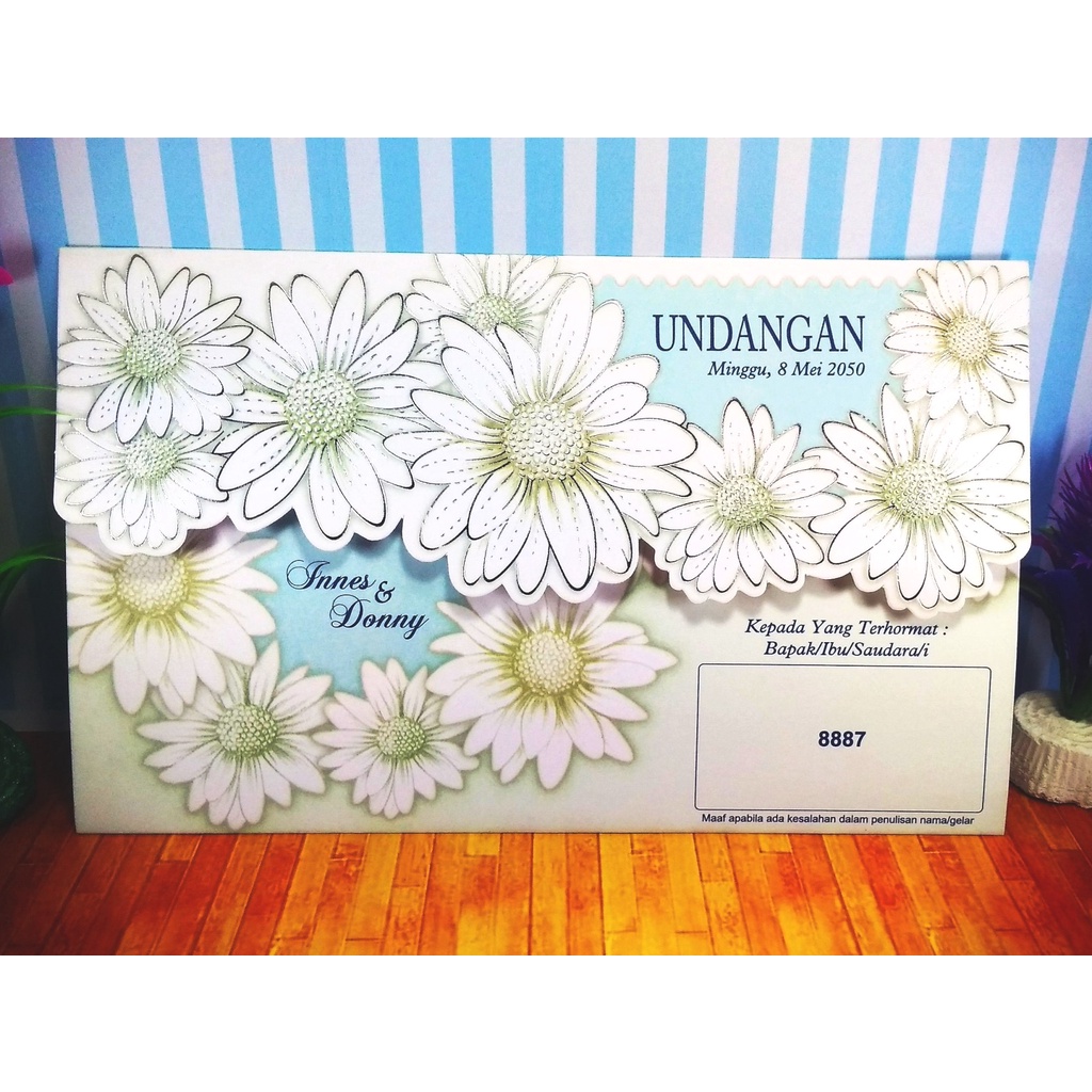 Jual Undangan Erba 8887 Plus Cetak Teks Undangan | Shopee Indonesia