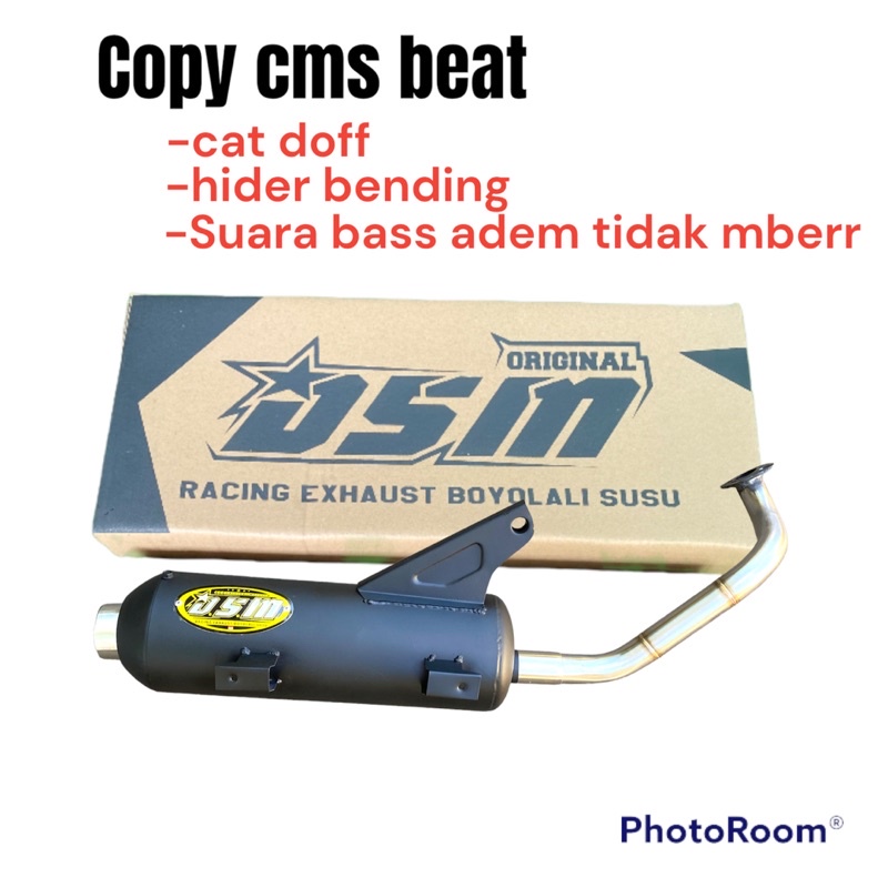 Jual Knalpot tsukigi copy cms beat fi beat carbu vario fi original Dsm ...