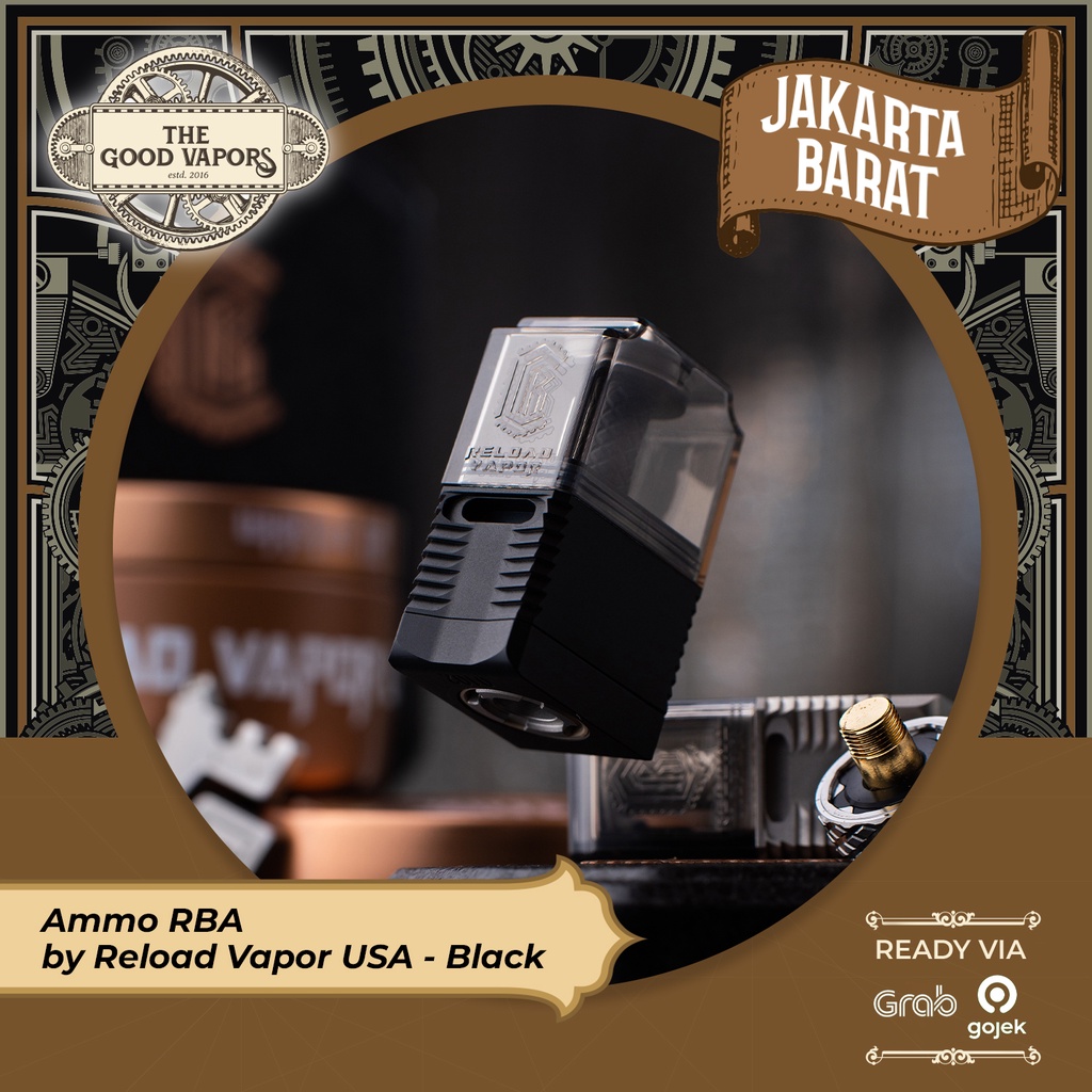 Jual Reload AMMO RBA Authentic by Reload Vapor USA | Shopee Indonesia