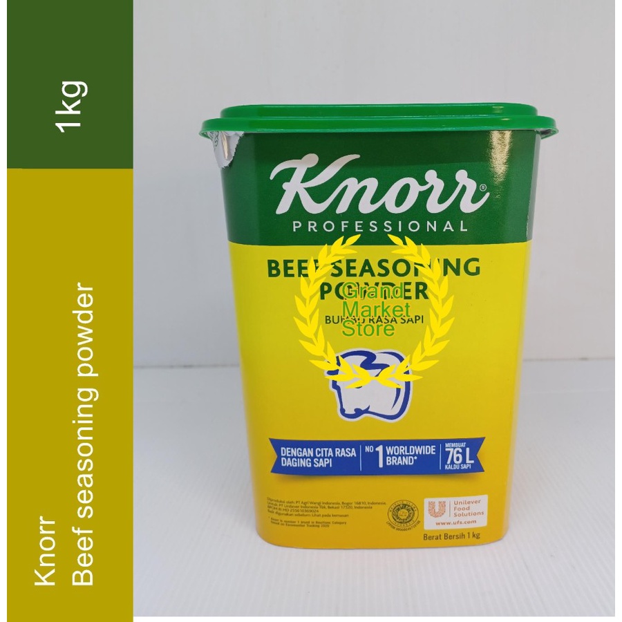 Jual Knorr Beef Seasoning Powder 1kg 1 Kg 1000g Bumbu Penyedap Kaldu ...
