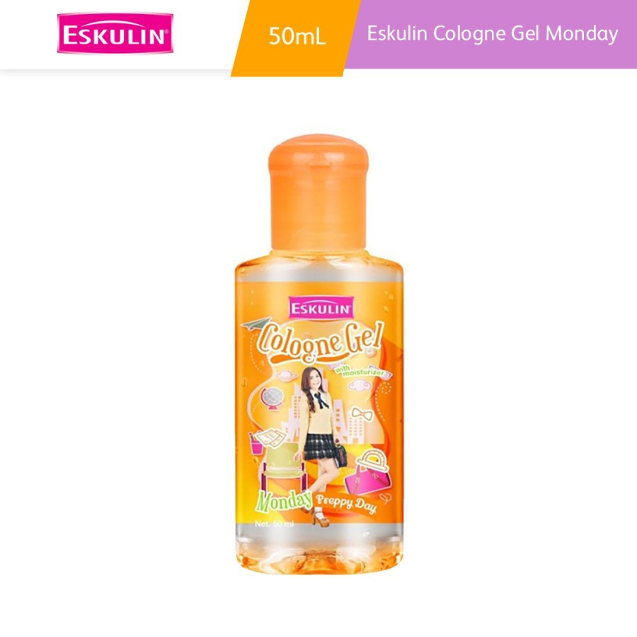 Jual Eskulin cologne gel with moisturizer 50ml - Monday | Shopee Indonesia