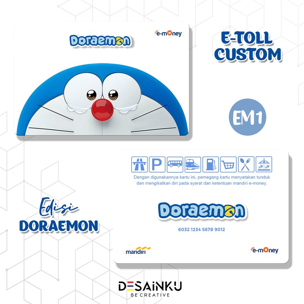 Jual Emoney Doraemon / Doraemon / Tap Cash / Brizzi / Flazz | Shopee ...