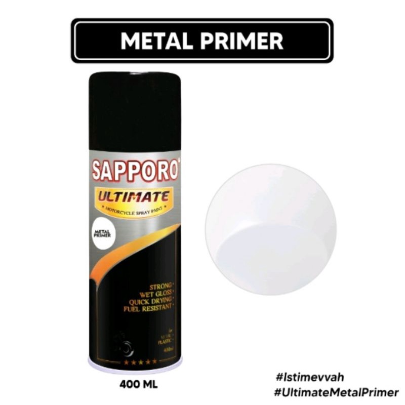 Jual Saporo Sapporo Ultimate METAL PRIMER MP 400ml Cat Semprot Spray ...