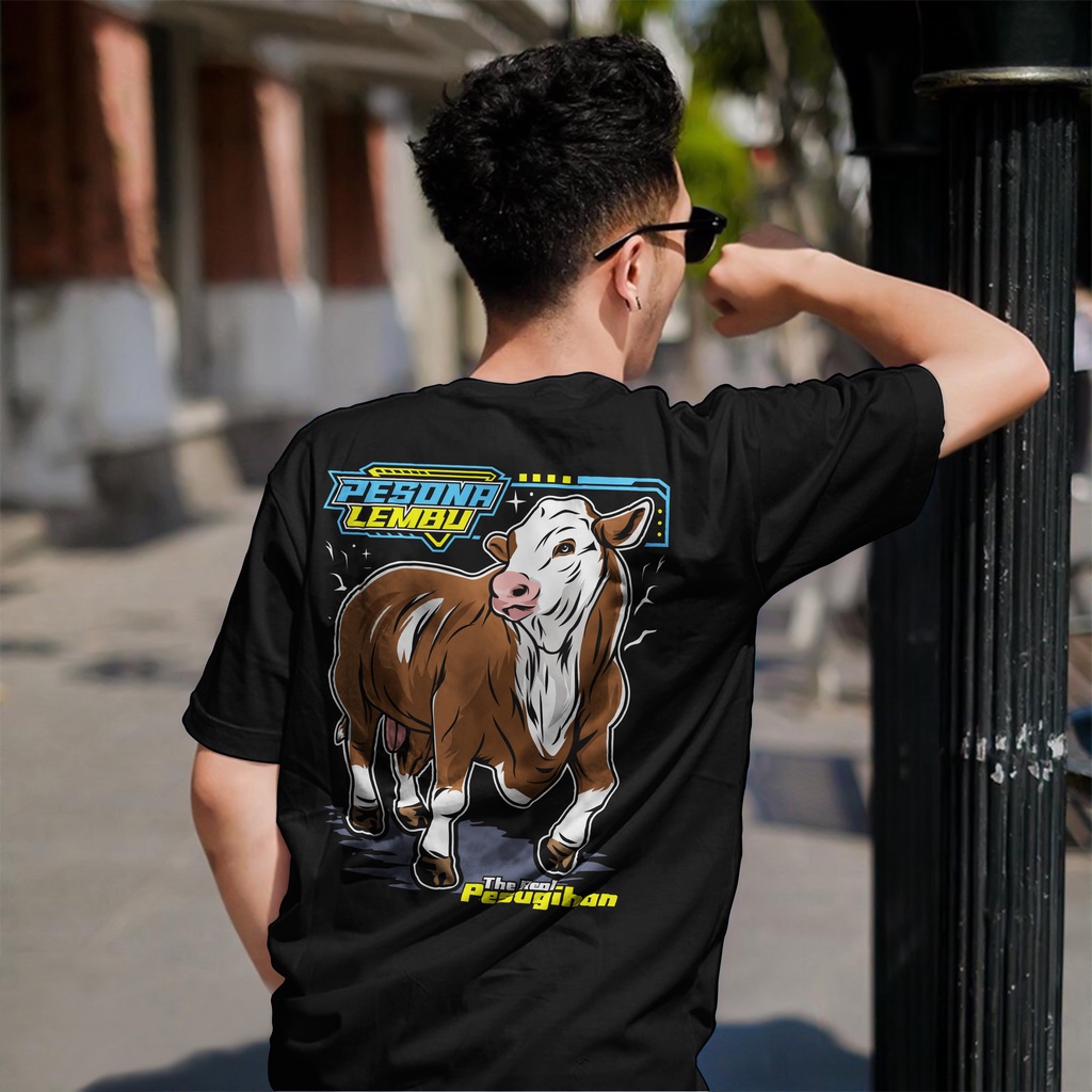 Jual Kaos SAPI BALAP New Simental Pesona Lembu Tshirt Peternak Milenial ...