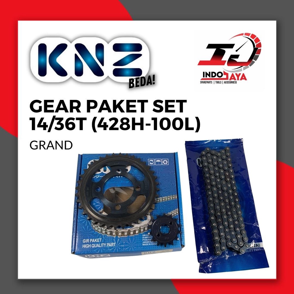 Jual [BAYAR DI TEMPAT] GEAR PAKET 36T GIR SET / GEAR SET GRAND PRIMA 14 ...