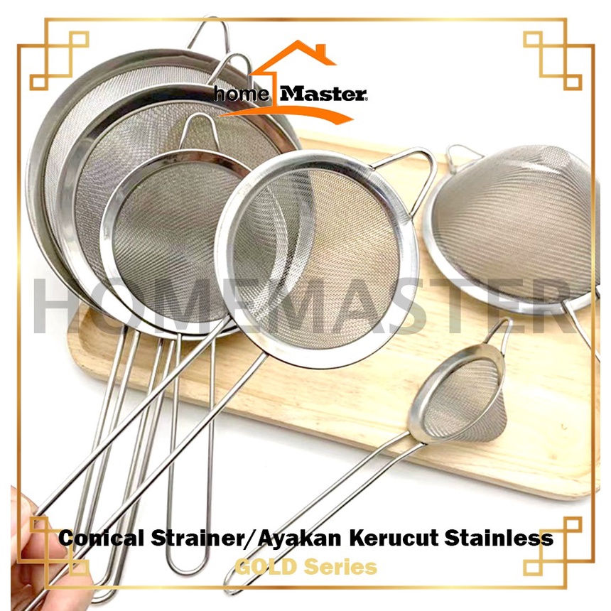 Jual HomeMaster Cone/Kerucut/Conical Strainer/Saringan/Ayakan/Sifter ...