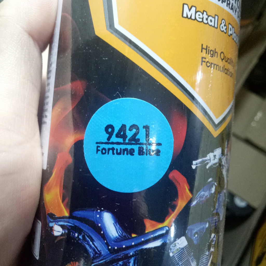 Jual cat semprot pilok pilox diton premium 400cc varian biru doff biru ...