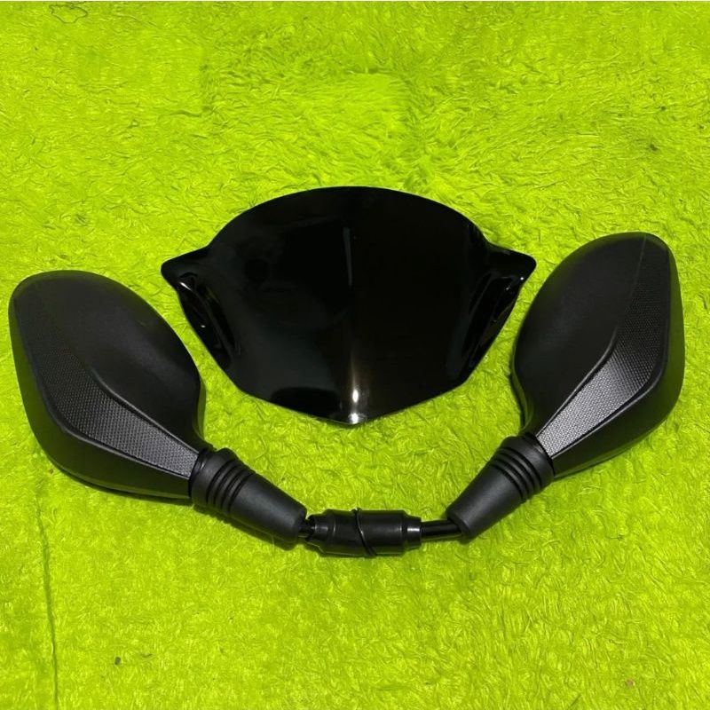 Jual paket visor Honda beat karbu plus spion kaca click Thailand warna ...