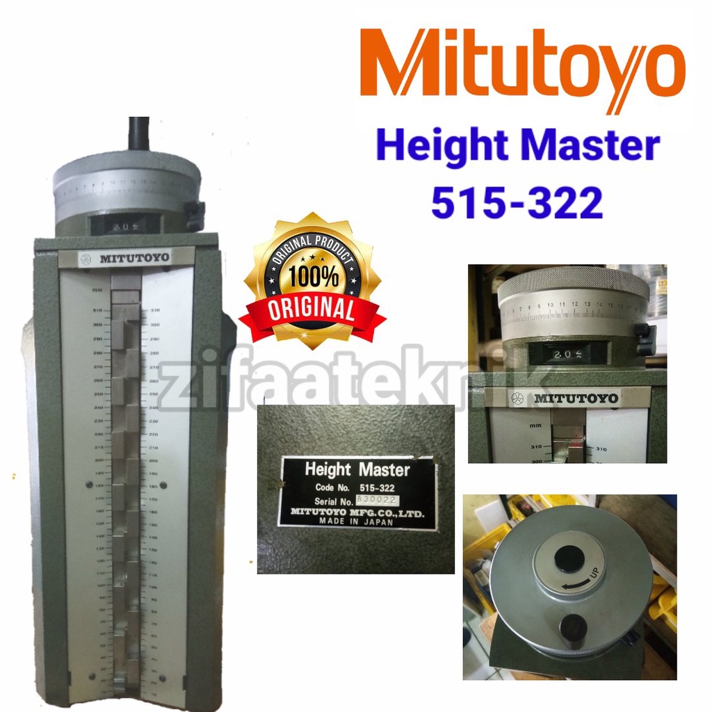 Jual Mitutoyo Height Master 515-322 MADE IN JAPAN | Shopee Indonesia