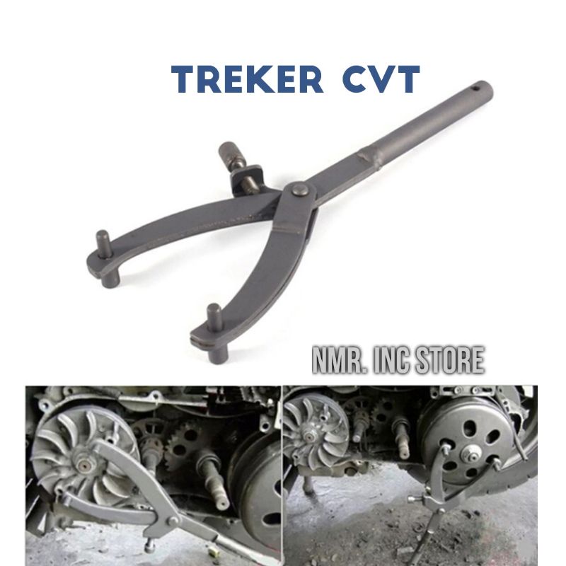 Jual Treker CVT, Tracker Tahanan Kopling Motor Matic, Kunci Penahan Kipas dan Mangkuk Kampas ...