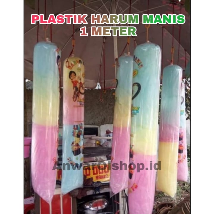 Jual PLASTIK HARUM MANIS PANJANG 1 METER // KEMASAN PLASTIK HARUMANIS 1 ...