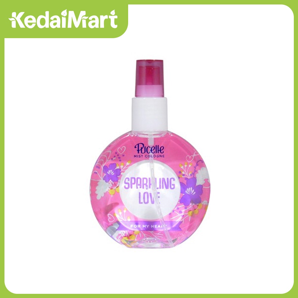 Jual Pucelle Body Mist Cologne Sparklig Love Botol 150 ml | Shopee ...