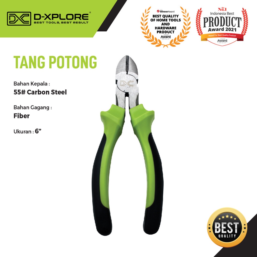 Jual TANG POTONG GG FIBER / TANG GUNTING KAWAT KABEL / D-XPLORE 6 ...