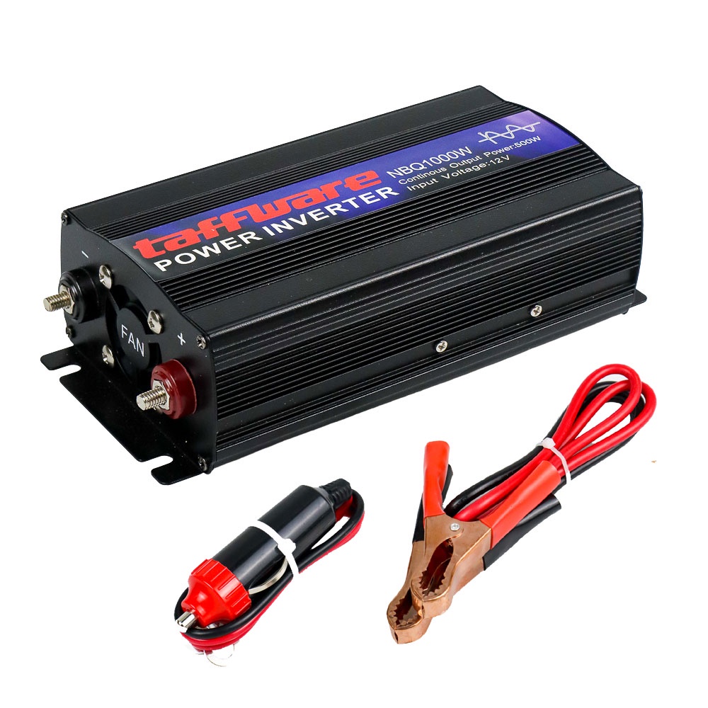 Jual Taffware Car Power Inverter Pure Sine Wave DC 12V 24V to AC220V 1000W - NBQ1000W | Shopee ...