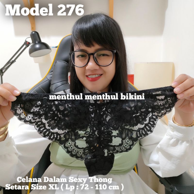 Jual Jumbo Setara Size XL ( Part 2 ) Celana Dalam Wanita Gstring Thong G String Sexy Panty ...