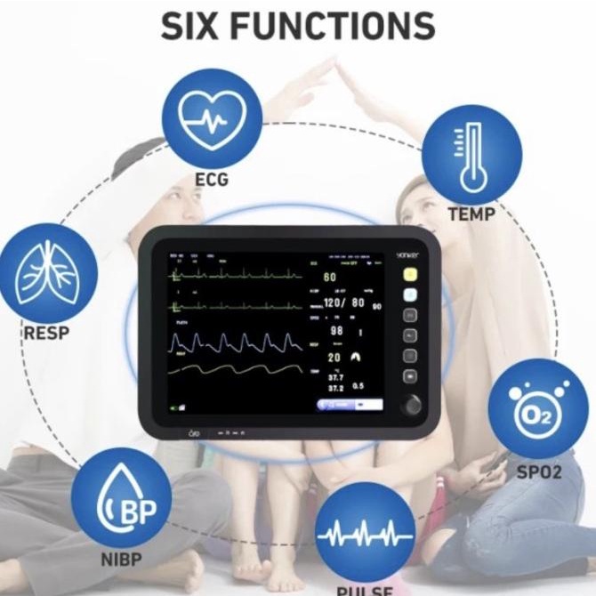 Jual Pasien Monitor Beckman Mec 1000 / Beckman Mec 1000 Pasien Monitor ...
