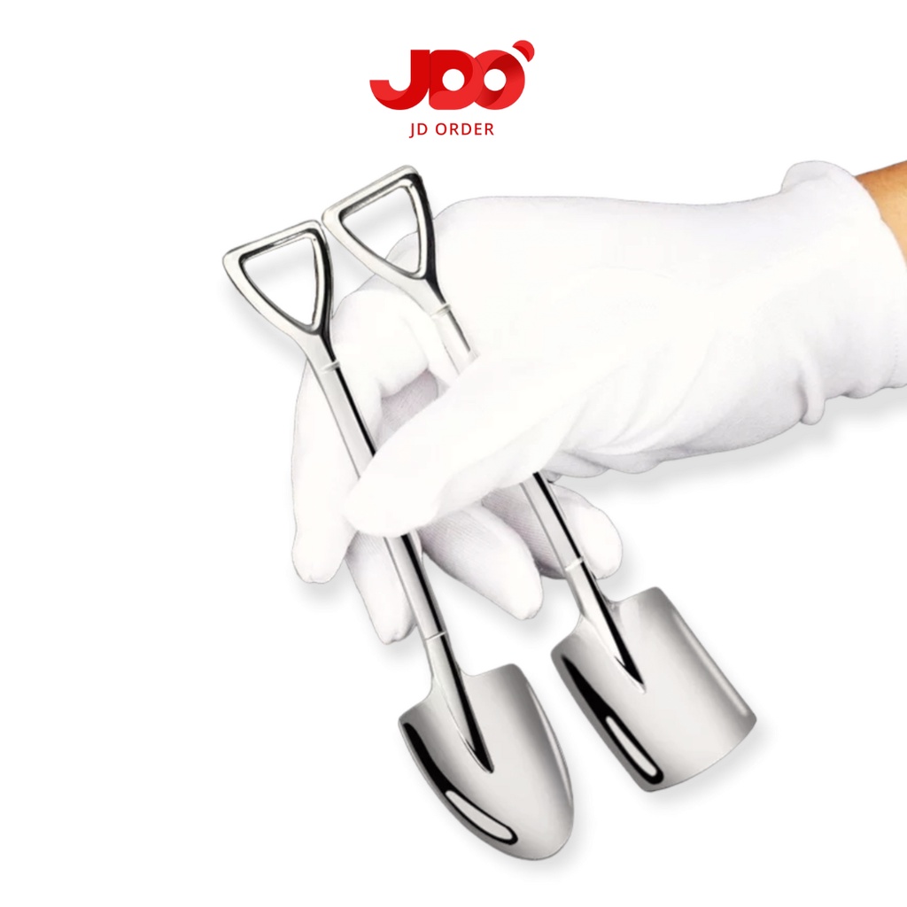 Jual Sendok Bentuk Sekop Bahan Stainless Steel Tebal | Shopee Indonesia