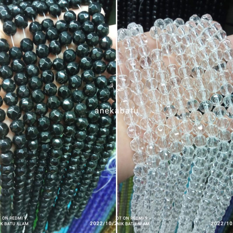 Jual CEKO CRISTAL MANIK WARNA HITAM READY 3 UKURAN BAHAN CRAFT Premium | Shopee Indonesia