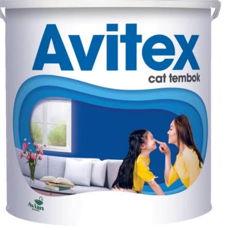 Jual Hemat Cat AVITEX 1kg Cat Tembok dan Plafon Gypsum AVITEX 1 kg ...