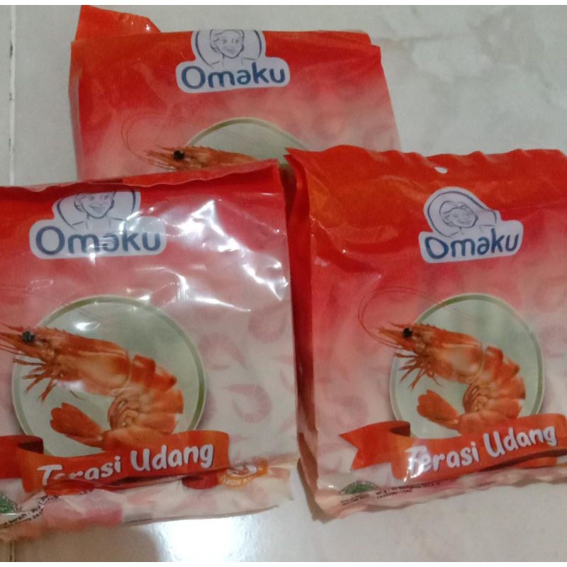 Jual Terasi OMAKU,satu Pack isi dua renceng(20pcs) | Shopee Indonesia