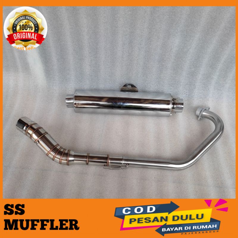 Jual KNALPOT CKD SATRIA FU/SILINCER FU STANDAR JUPITER MX CB150R VIXION ...