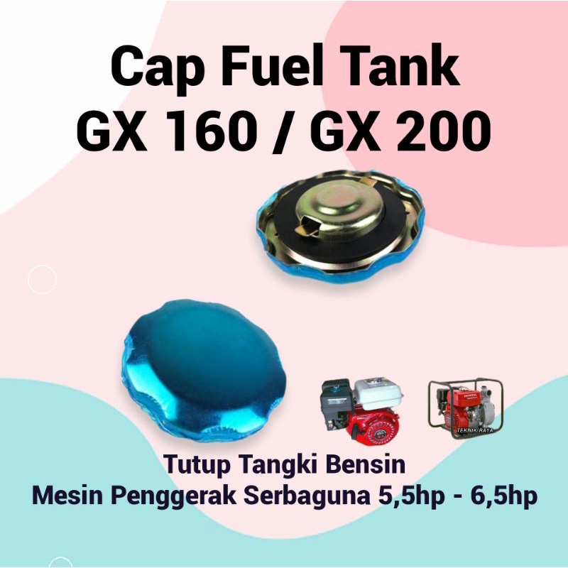 Jual Tutup tangki bensin mesin penggerak diesel serbaguna GX 160 5,5hp ...
