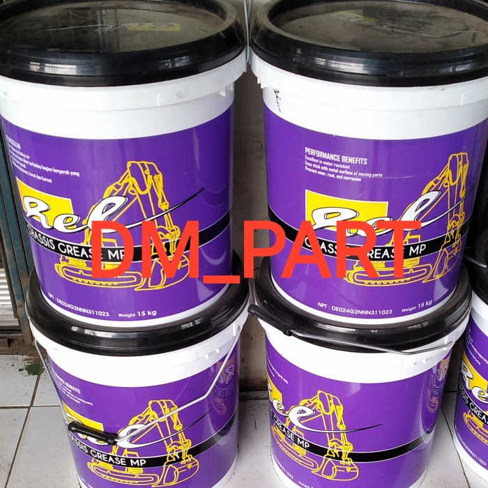 Jual gemuk grease stempeT PASLIN alat berat CHASIS 15 kg REL | Shopee ...