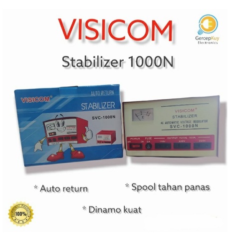 Jual Stabilizer 1000watt visicom / Penstabil listrik / Stavol visicom ...