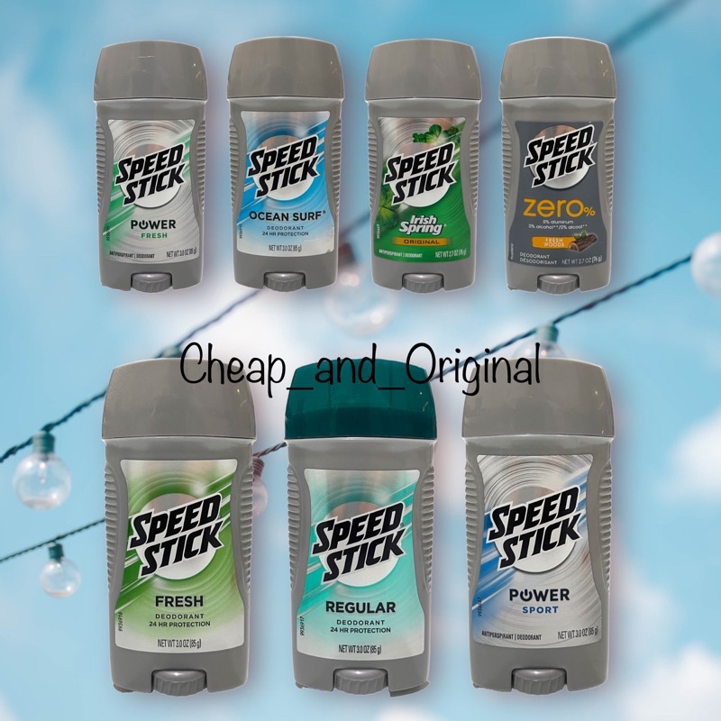 Jual Speed Stick Power Fresh / Fresh Woods / Irish Spring / Ocean Surf ...